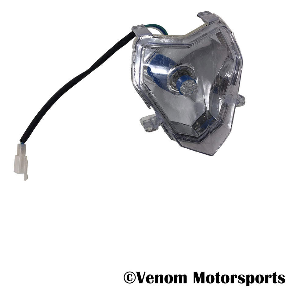 Replacement Front Headlight Assembly | Venom 1300W ATV – Venom ...